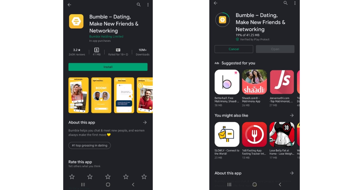 How to create a dating profile on Bumble?