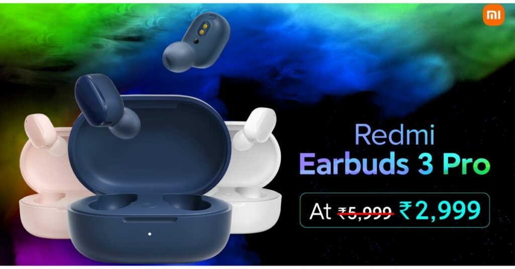 Redmi Earbuds 3 Pro with support for aptX adaptive audio codec launched ...