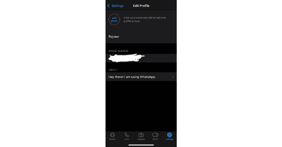 How to find my WhatsApp number and username on Android and iOS?