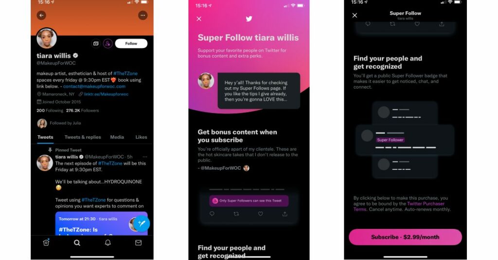 Twitter added a new super follow option: Here is how one can use it