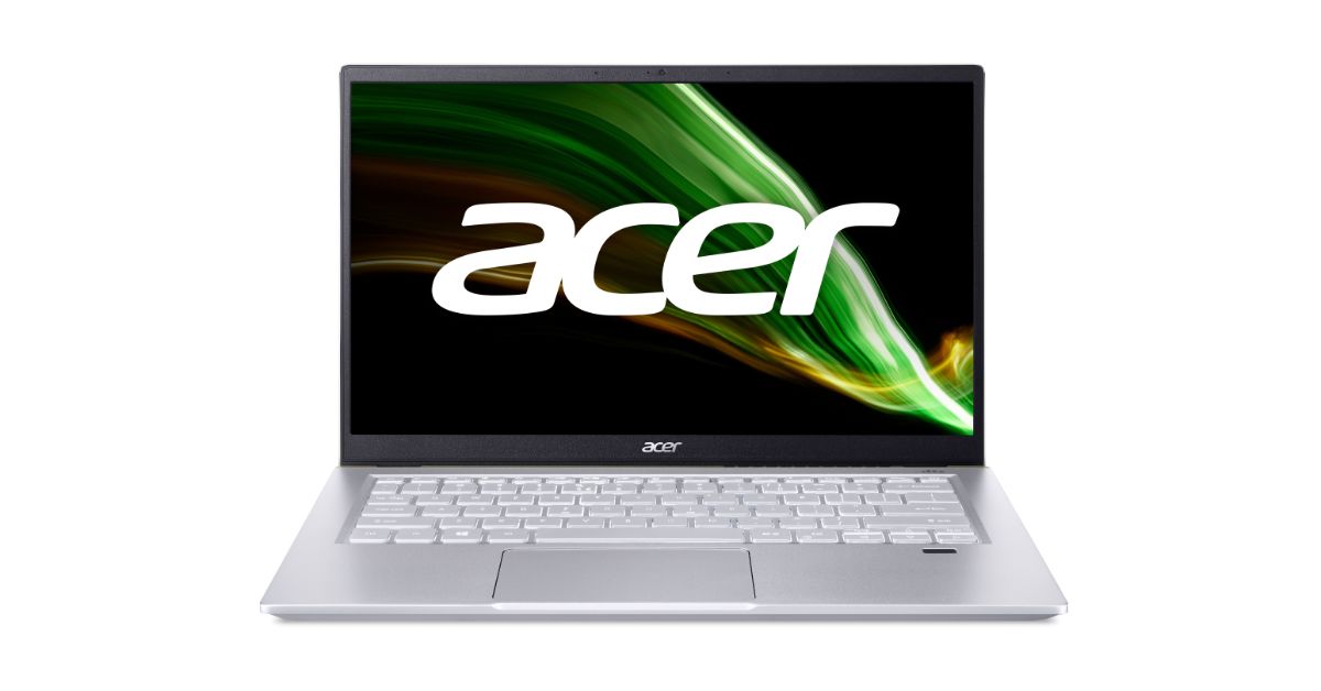 Acer Swift X laptop with AMD Ryzen 5000 Series Mobile Processors and ...