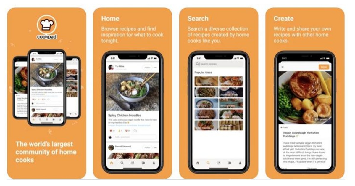 15 best food and recipe apps for iOS and Android (free and paid)