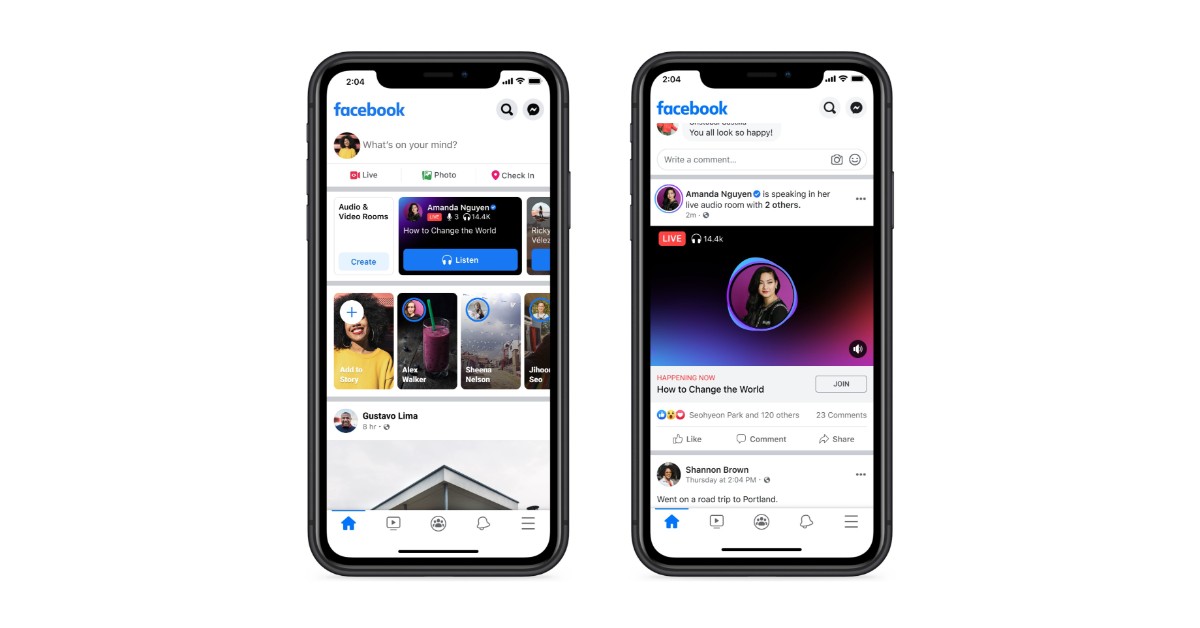 Facebook Live Audio Rooms now rolling out globally