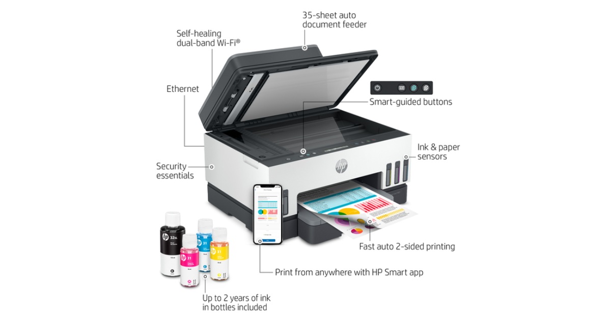 HP Smart Tank 700 series printers launched in India