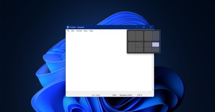 What is snap window feature and how to use it in Windows 11?