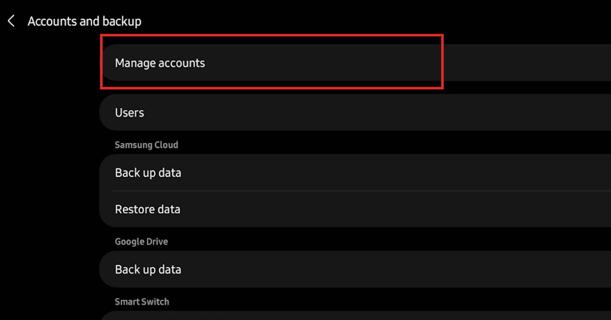 How to add, remove or delete a Samsung account from an Android smartphone