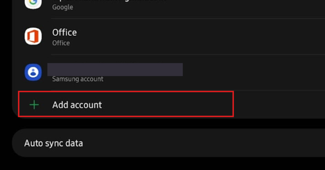 How to add, remove or delete a Samsung account from an Android smartphone