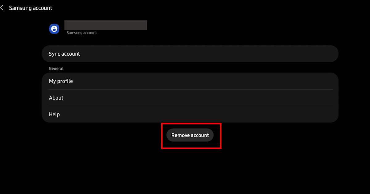 How to add, remove or delete a Samsung account from an Android smartphone
