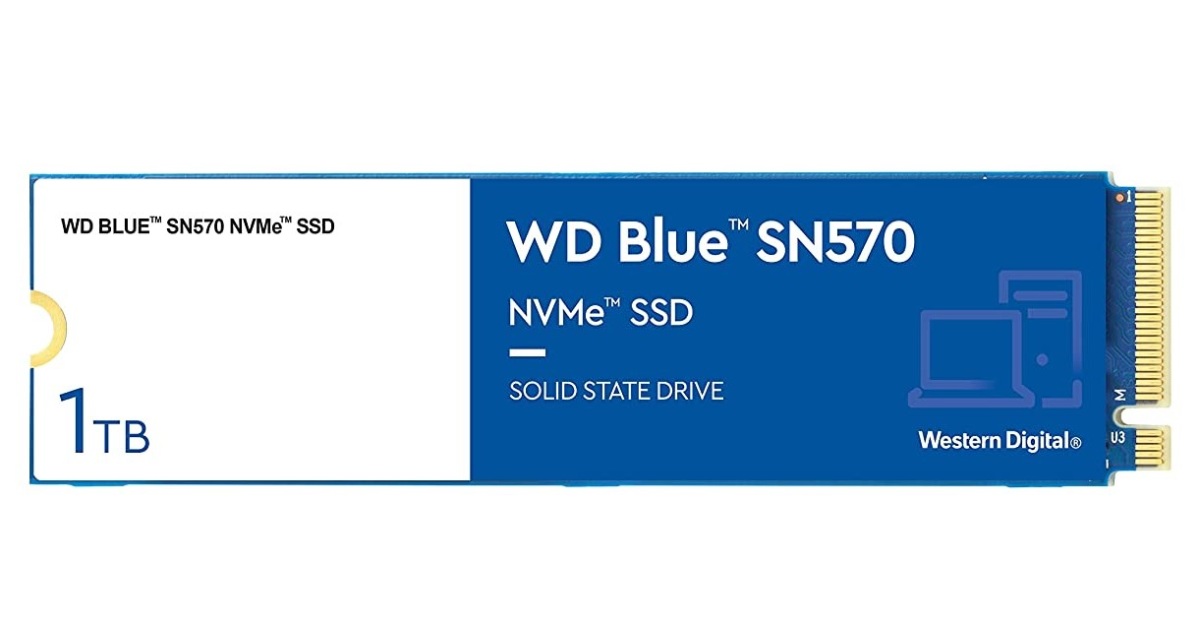 WD Blue SN570 NVMe SSD with up to 1TB capacity launched in India