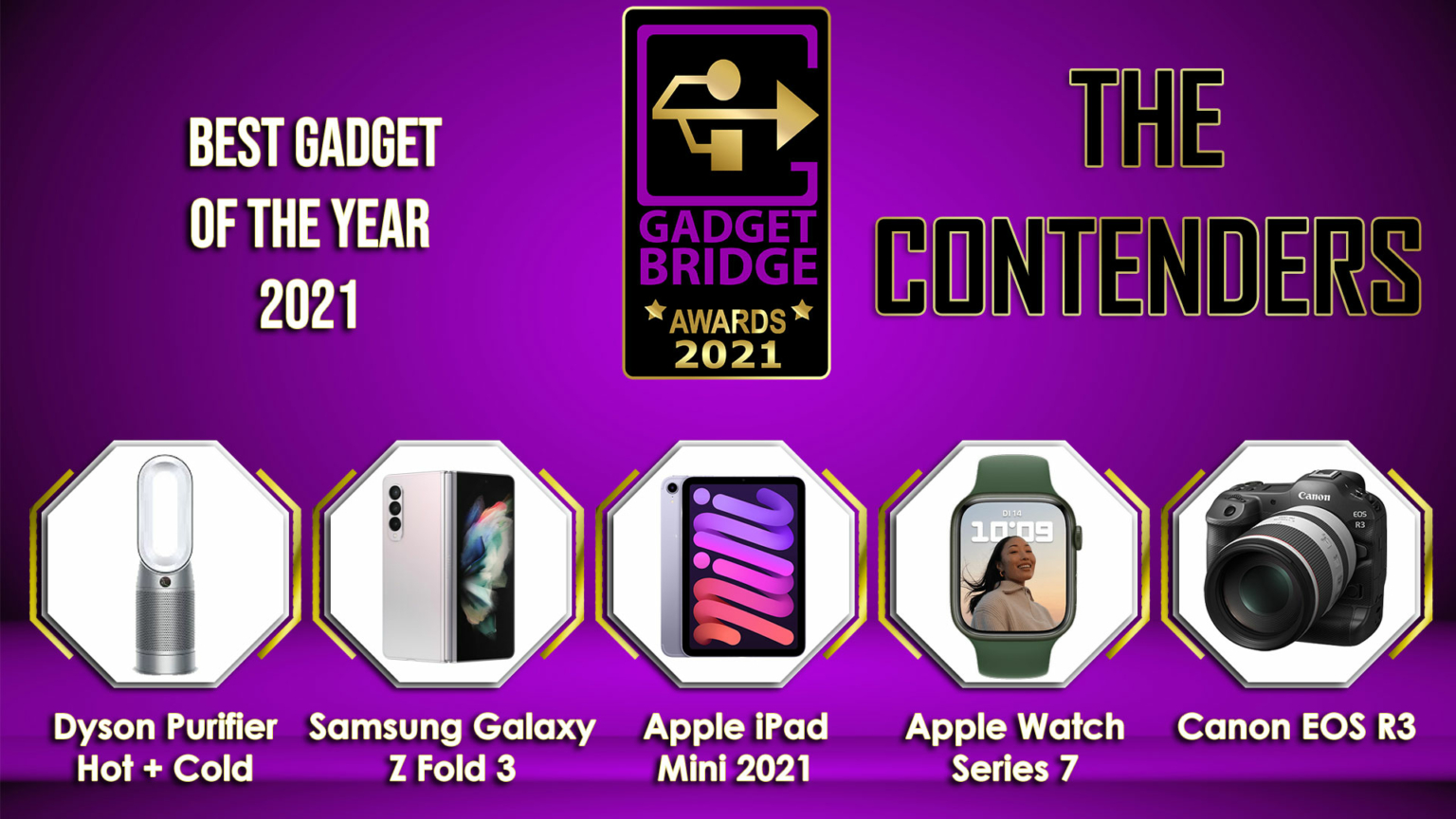 Gadget Bridge Awards 2021: The biggest tech gadget award Nominations