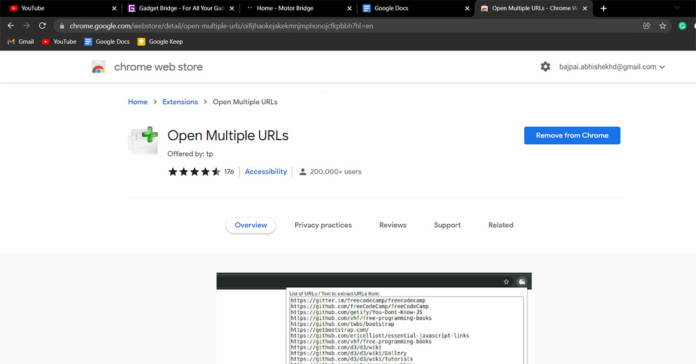 Top 4 ways to open multiple websites with one click in the Chrome browser