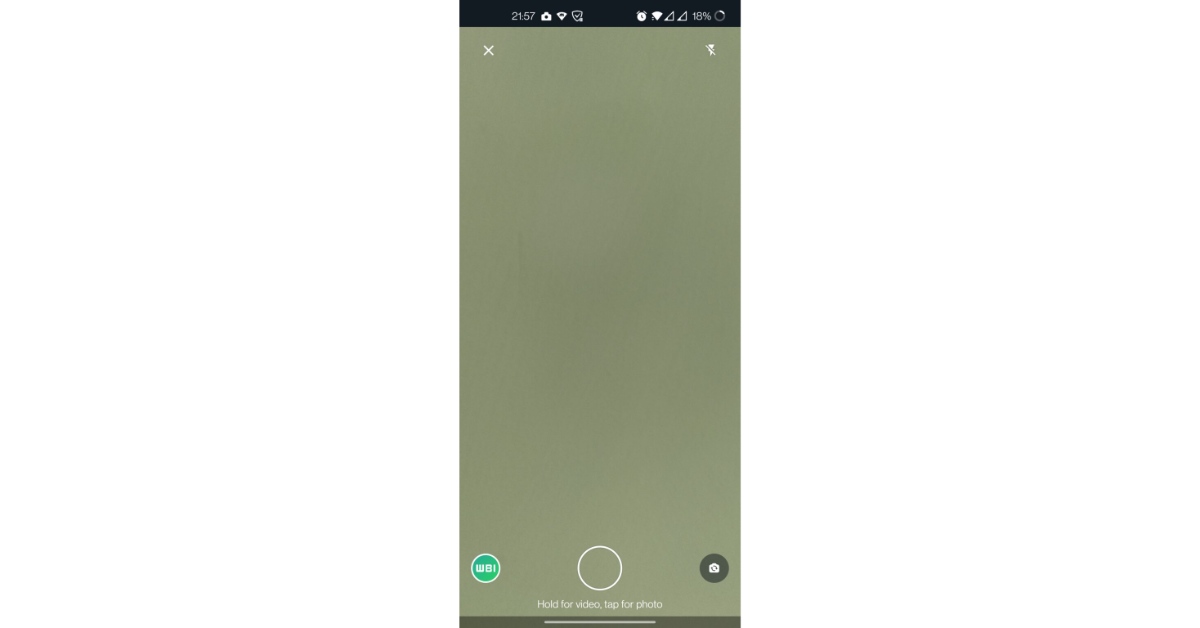 WhatsApp spotted testing new camera interface and more features