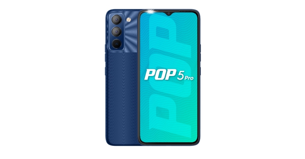 Tecno Pop 5 Pro with 6,000mAh battery launched in India