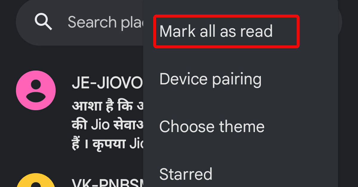 Best Way To Mark SMS Text Messages As Read On Android Phone