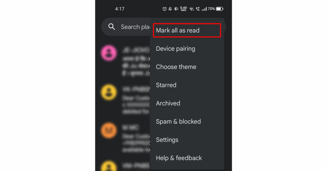 Top 4 ways to mark text messages as read on Android (2024)