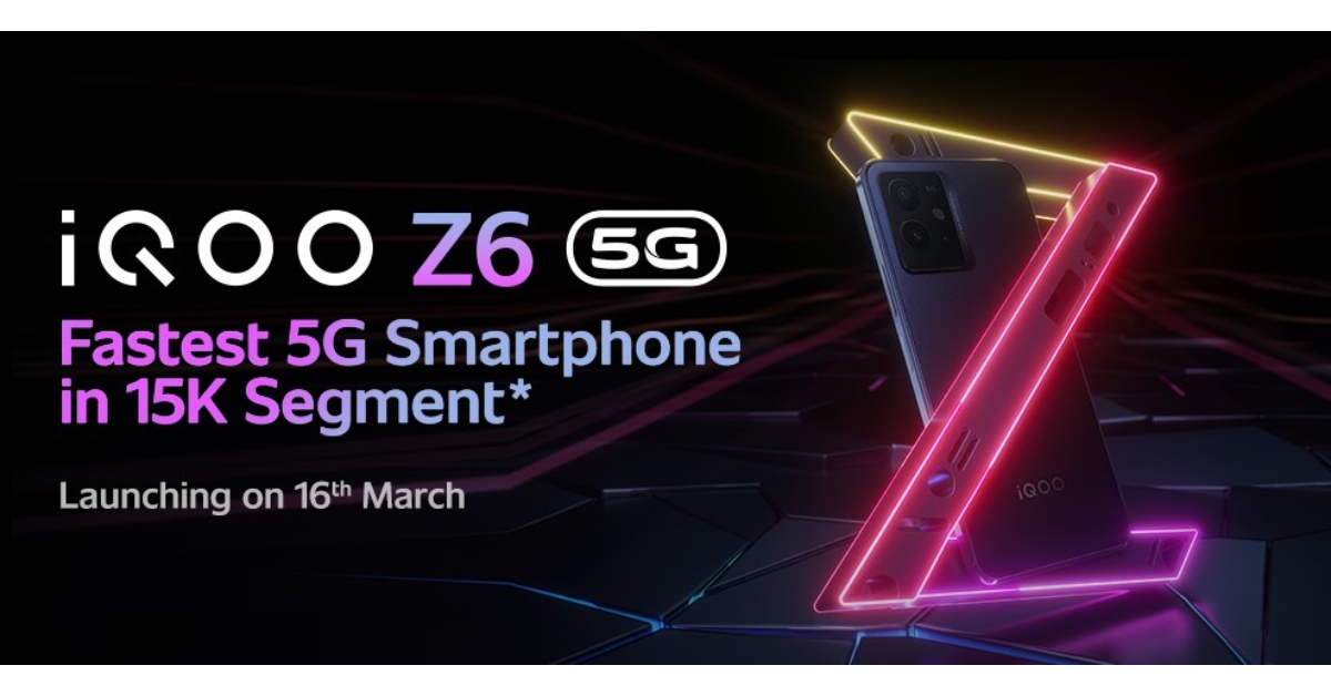 iQoo Z6 5G with triple rear cameras launching in India today