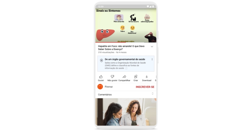 YouTube released new health features in India to allow users identify ...