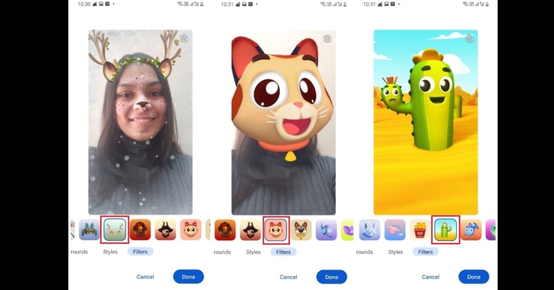 How to Use Face Filters on Google Meet Video Call