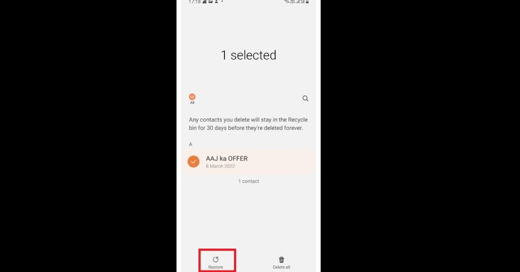Top 5 Ways To Recover Deleted Phone Numbers On Android Smartphone