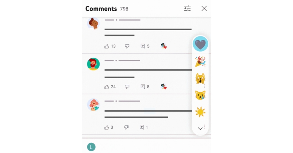 YouTube timed reactions feature launched, allowing users to share a ...
