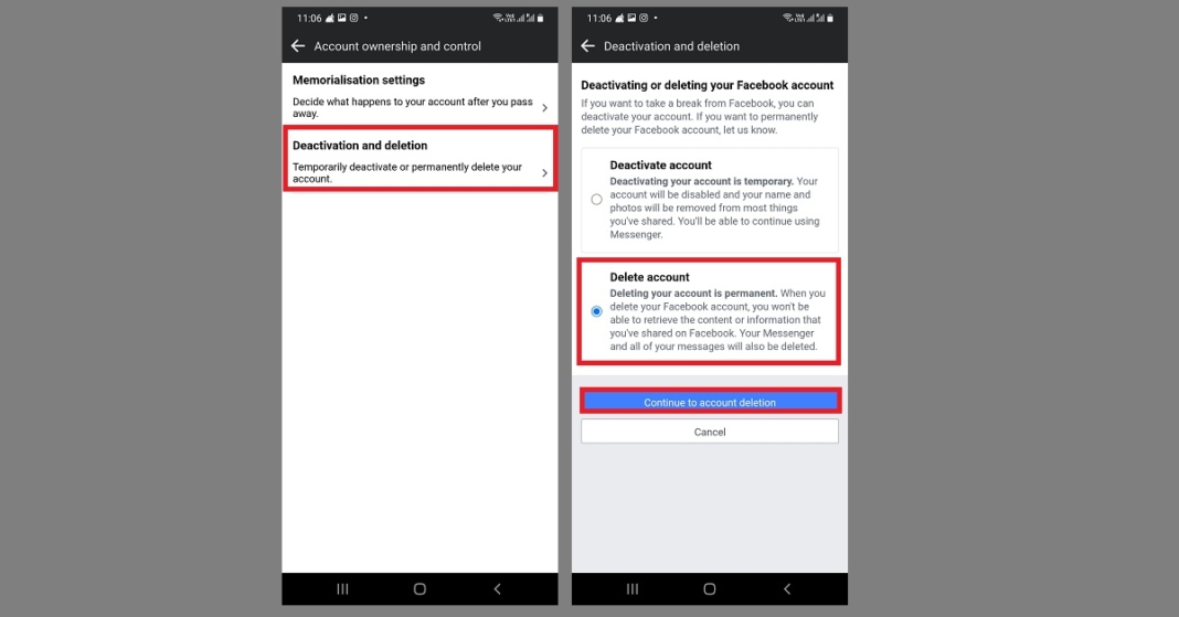 How To Delete Facebook Account On PC And Mobile (2022)?