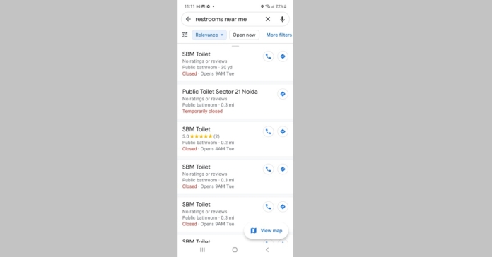 Find Public Restrooms Near Your Current Location: Step By Step Guide