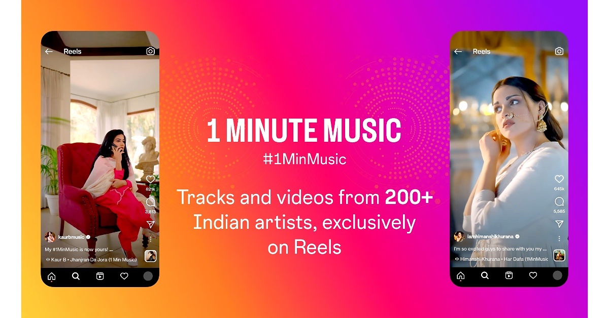 1 Minute Music for Instagram Reels and Stories announced in ...