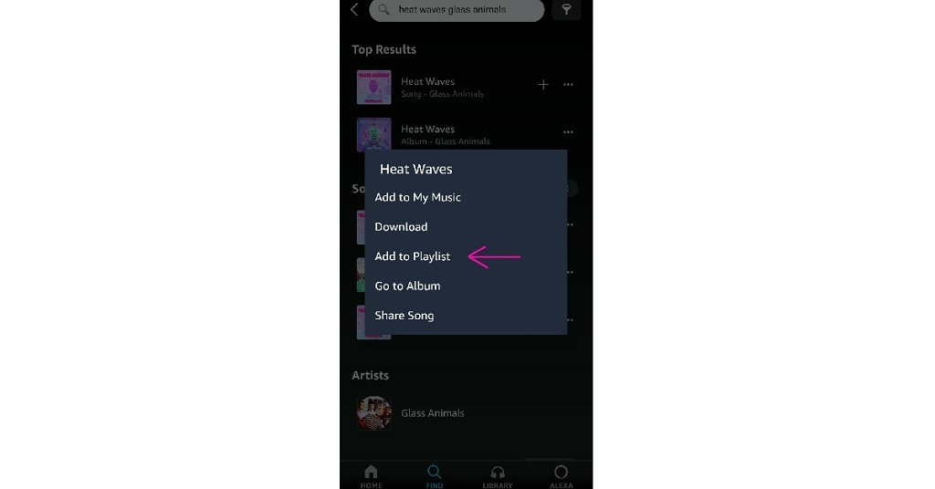How to create a playlist on Amazon music?