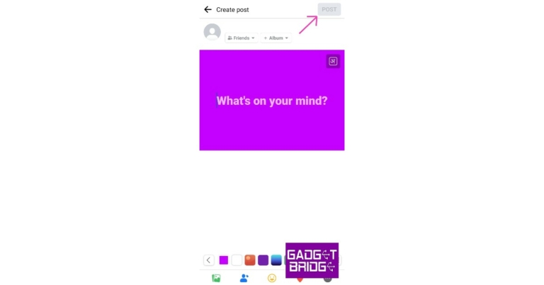 Top 3 ways: How to Add Custom Backgrounds to a Facebook Post?