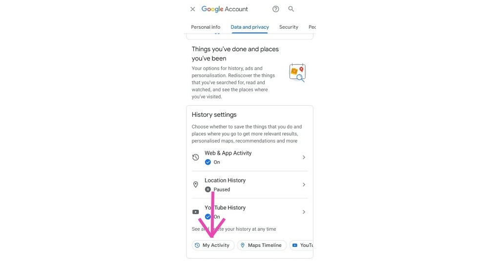 How to Access And Delete Google ‘My Activity’ feature?