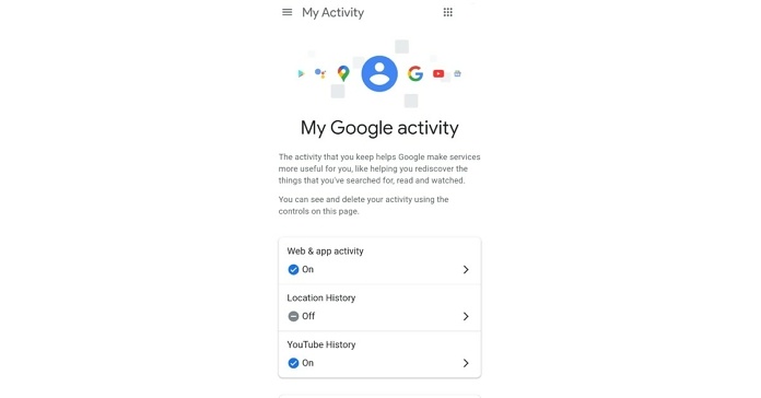 How to Access And Delete Google ‘My Activity’ feature?