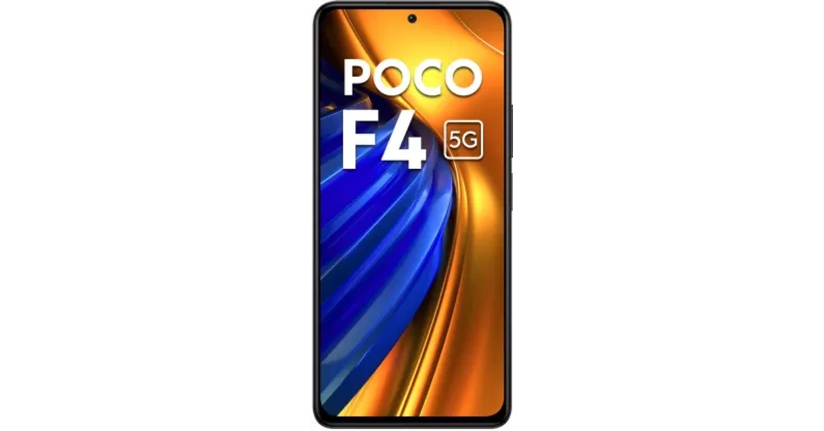 Poco F4 5G featuring a 120Hz AMOLED display launched in India