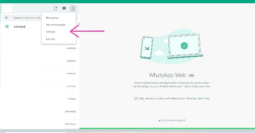 How to enable desktop notifications for WhatsApp?