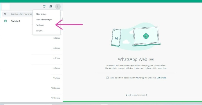 How to enable desktop notifications for WhatsApp?