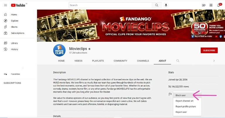 How to block YouTube channels from appearing on your Smart TV?