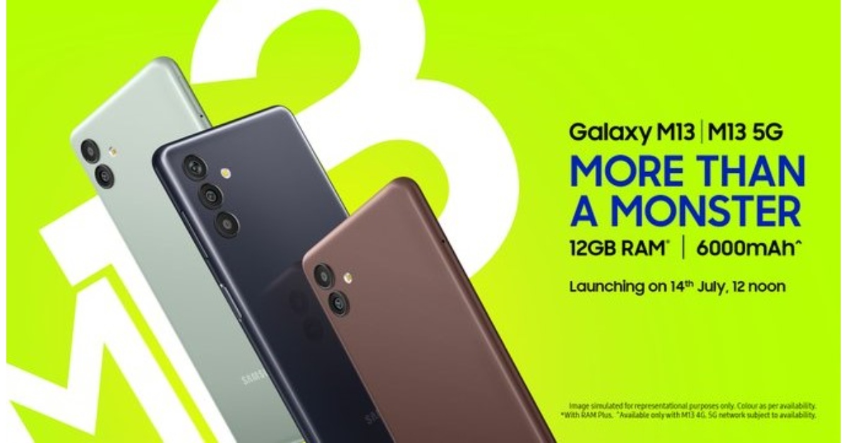 Samsung Galaxy M13 Series launching in India tomorrow: What to expect