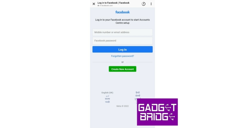 Can I log into my Facebook using Instagram?