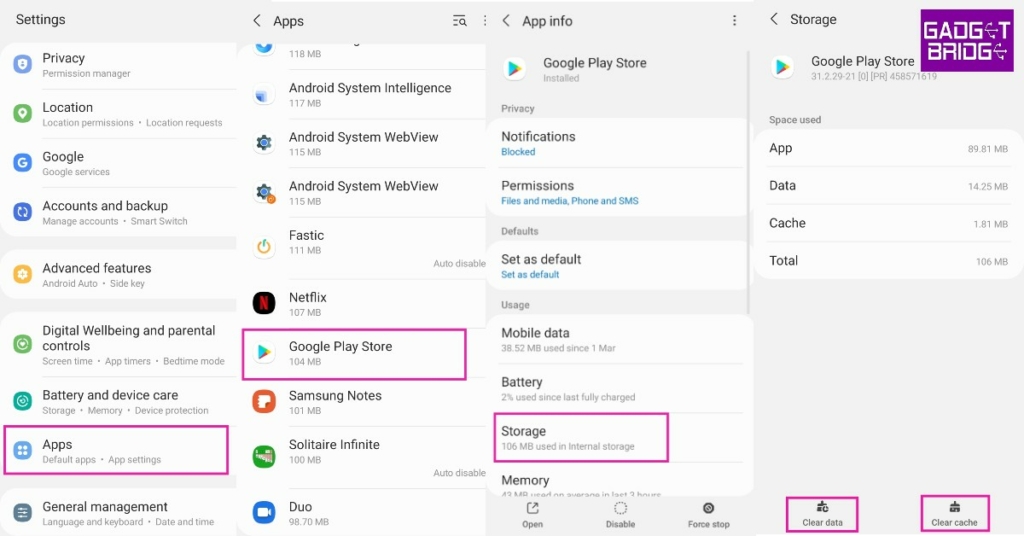 Best Ways to Fix Apps Not Downloading From Google Play Store