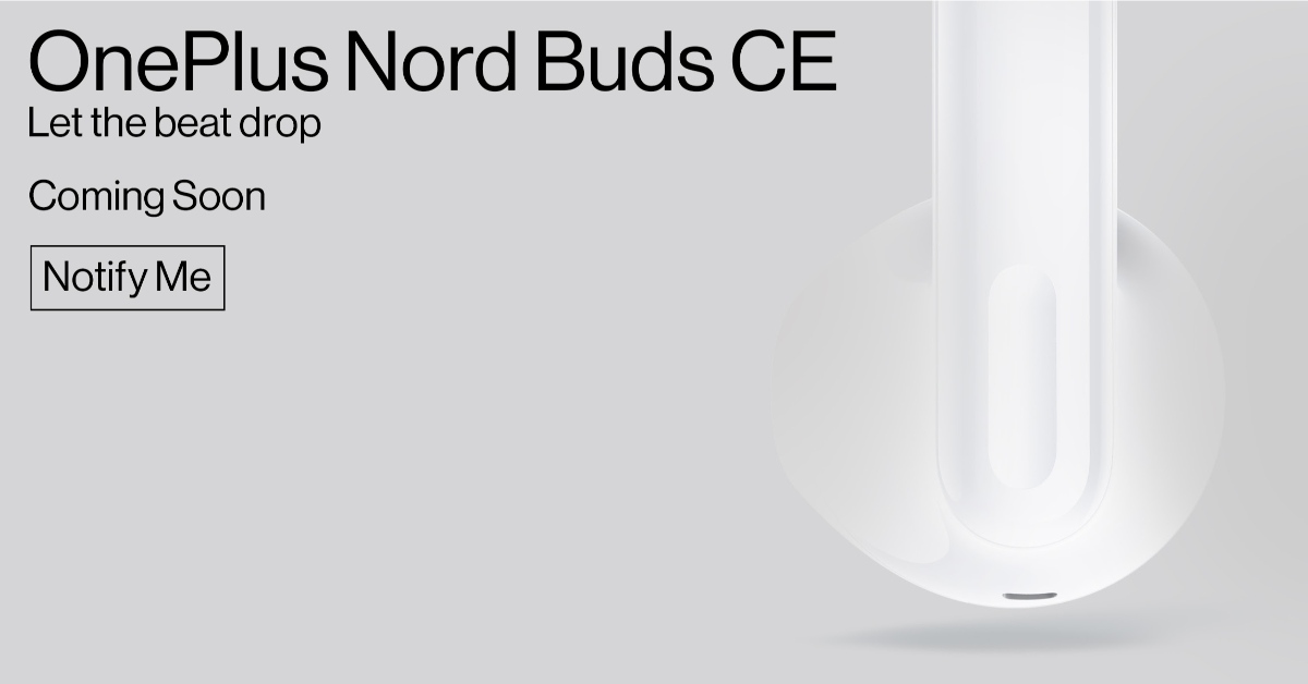 Nord Buds CE TWS earbuds arriving in India on August 1
