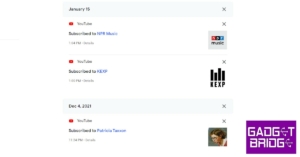 How to Find and View Your Entire YouTube Subscription history (2022)