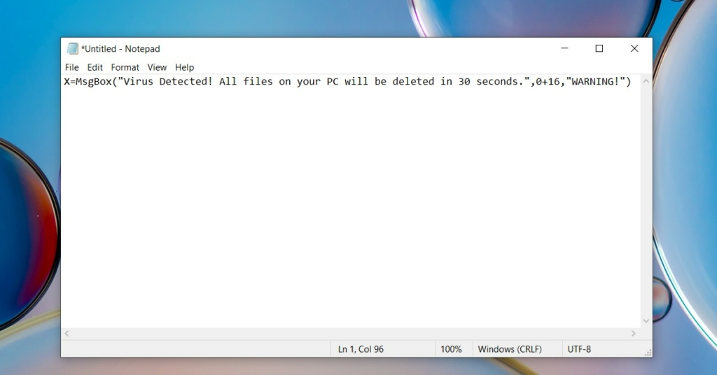 How to create a fake virus to prank your friends?