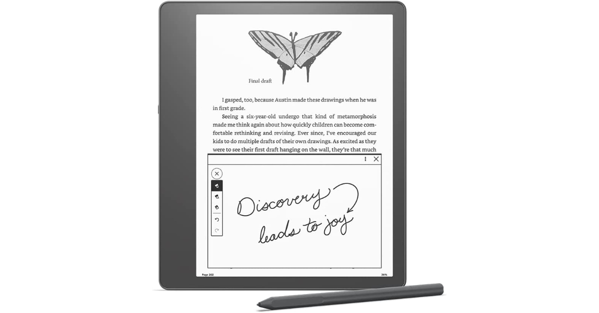Amazon introduces a new Kindle Scribe with a 10.2-inch display and pen