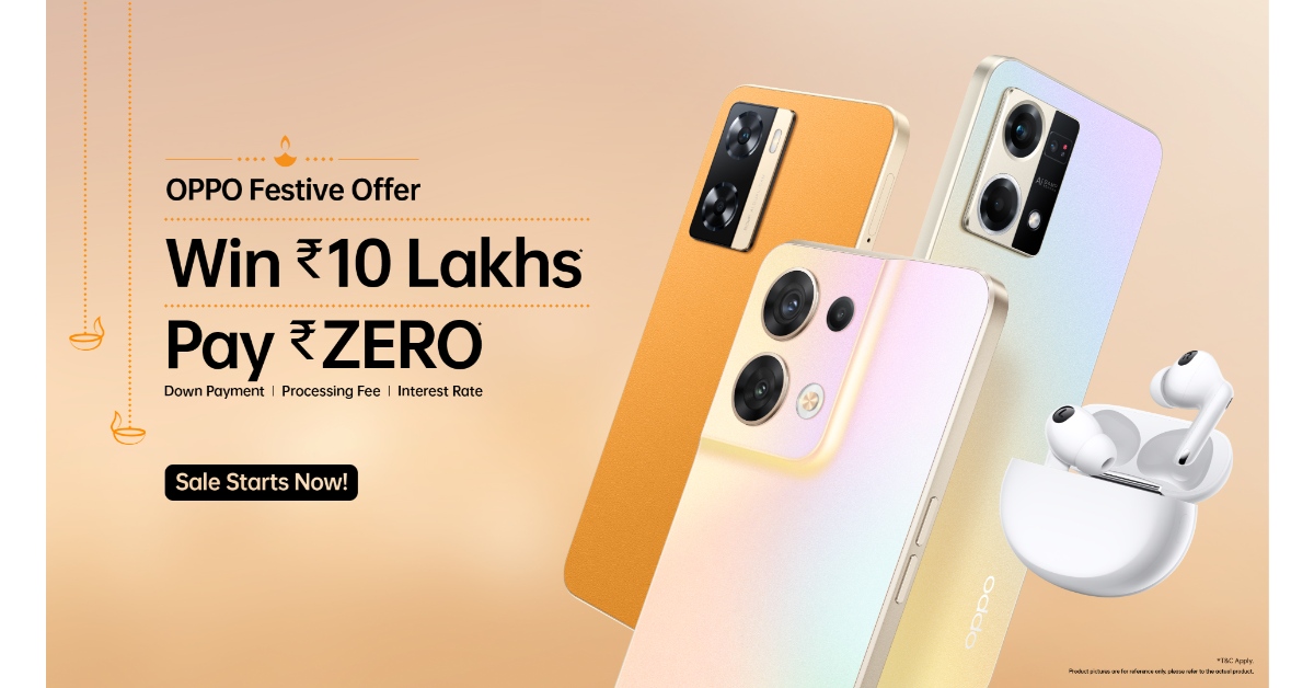 Oppo Festive offers bring in discounts on smartphones and IoT devices
