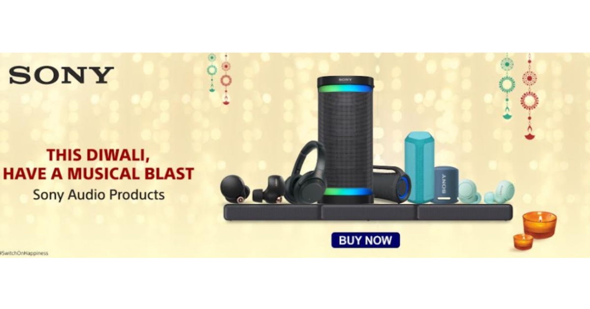 Sony announced attractive Diwali offers on its entire range of audio ...