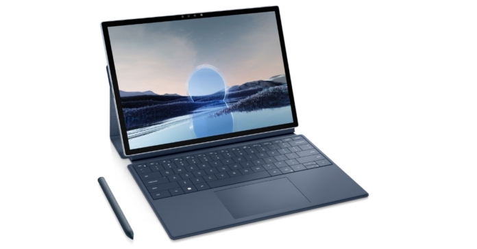 Dell XPS 13 2-in-1 laptop with magnetic XPS Folio case and a stylus ...