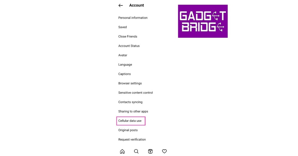 5 quick methods to Save Mobile Data on Instagram