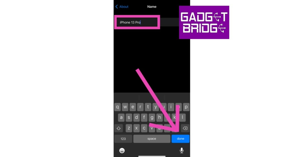 How to simply change your iPhone device name? (2022)