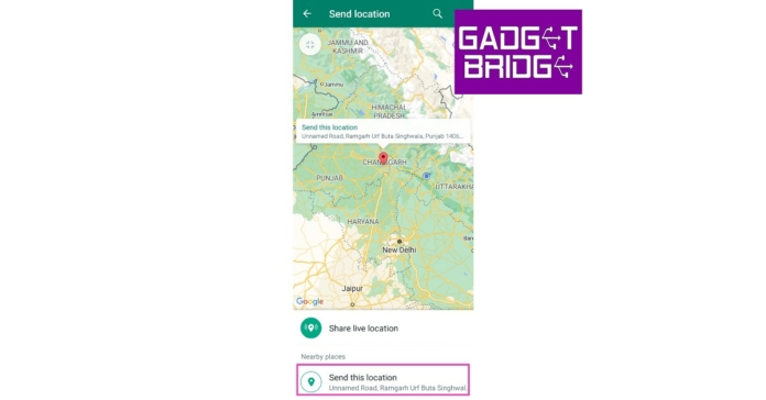 Simple ways to share any Google Maps location on WhatsApp