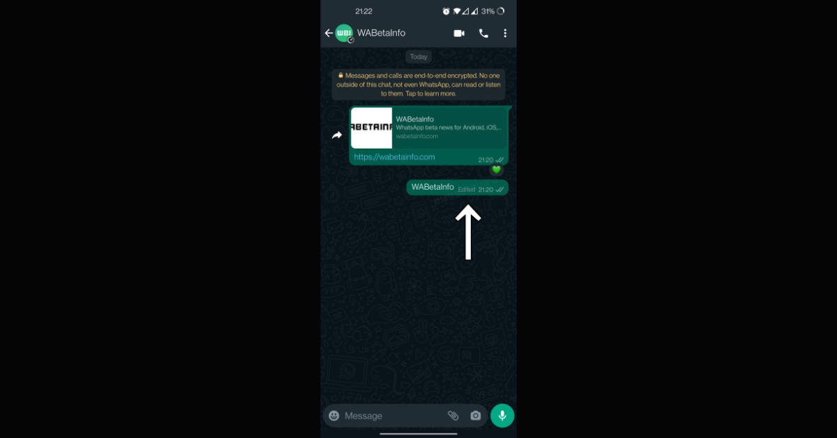 Messages sent using WhatsApp will soon be editable