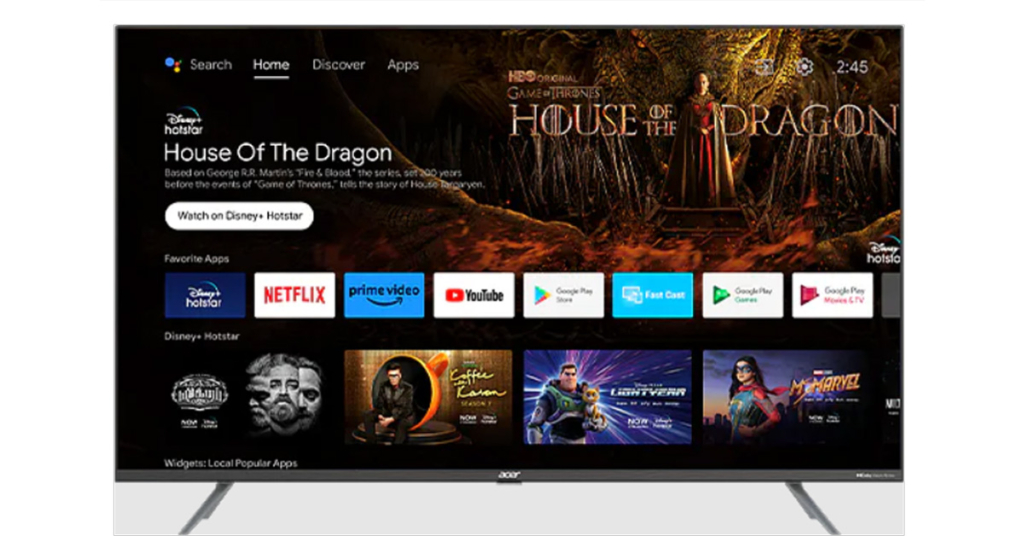 Acer H Series Smart TV review (50-inches): Great display at competitive